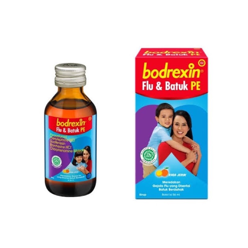 Jual Bodrexin Flu & Batuk PE 56ml [Ready !!] | Shopee Indonesia
