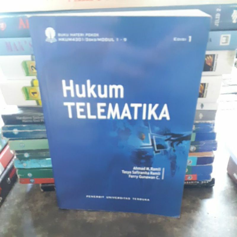 Jual BUKU ORIGINAL HUKUM TELEMATIKA | Shopee Indonesia