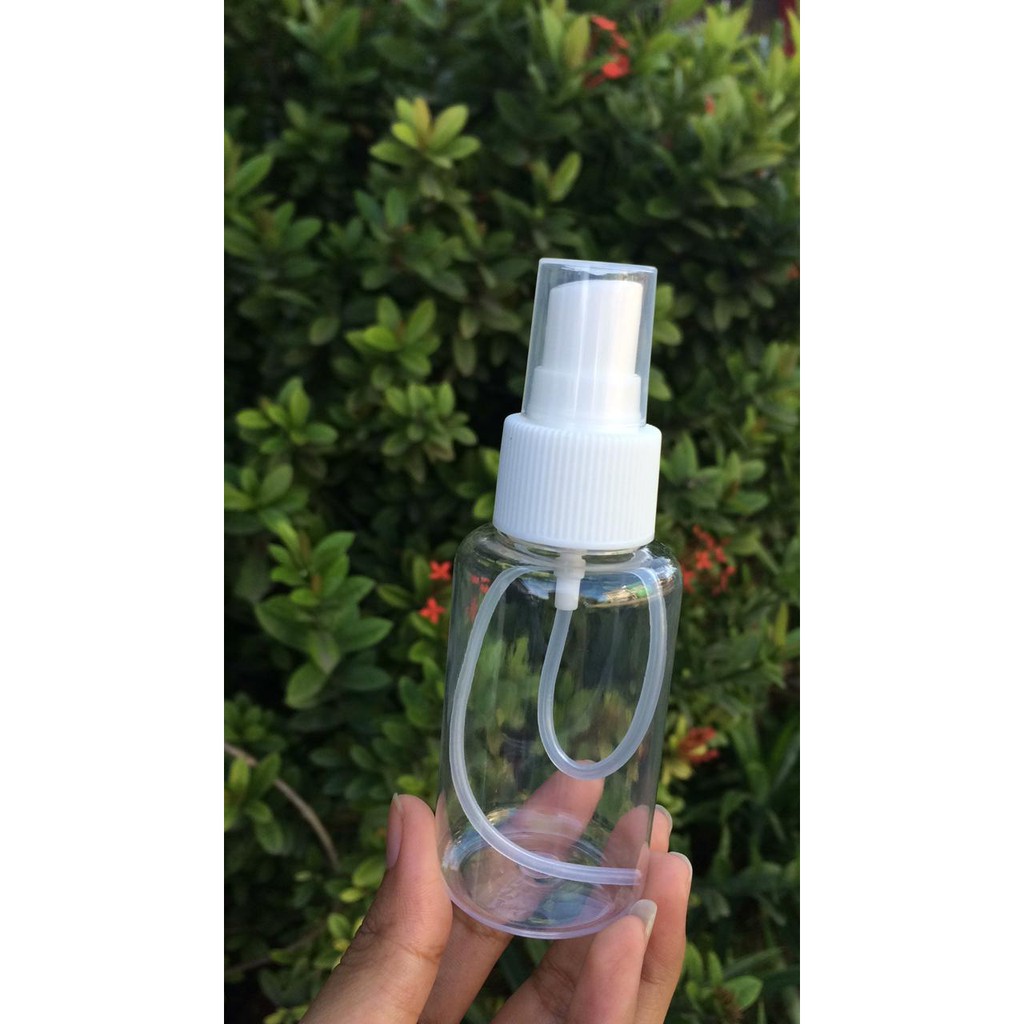 Jual Botol plastik spray 70ml (bening) | Shopee Indonesia