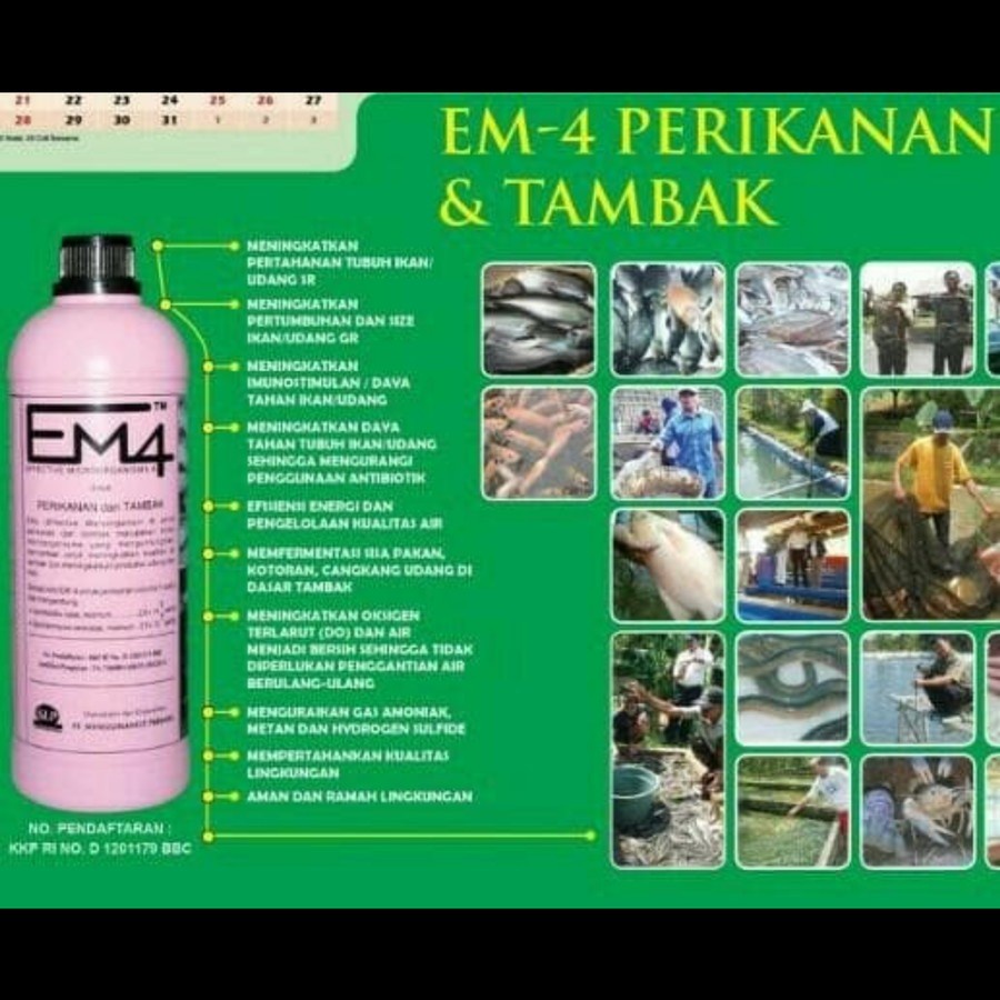 Jual EM 4 1 liter Effective Microorganisms 4 bacteria baik | Shopee ...