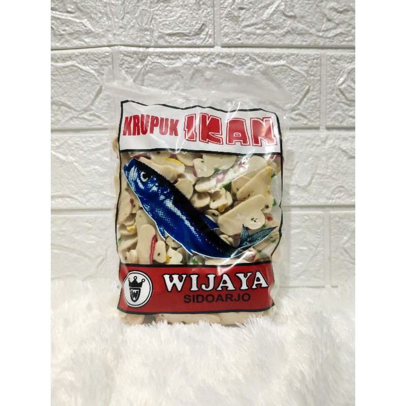 Jual Kerupuk / Krupuk Ikan Burung-Burungan Warna Wijaya Sidoarjo 500gr ...