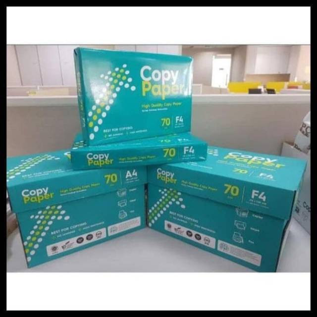 Jual Kertas HVS F4 TERMURAH isi 500 lembar / rim | Shopee Indonesia