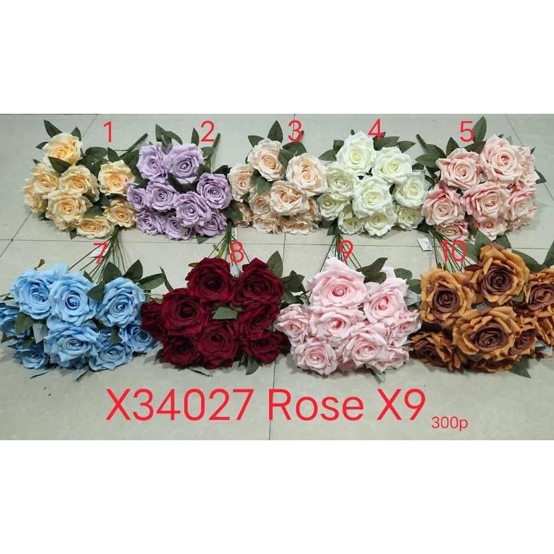 Jual Rose Buse Cabang X9 Artificial / X34027 | Shopee Indonesia