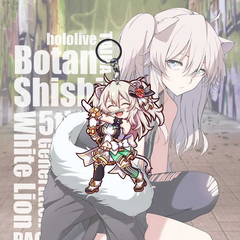 Jual Gantungan Kunci Hololive Shishiro Botan - Ganci - Key Chain ...