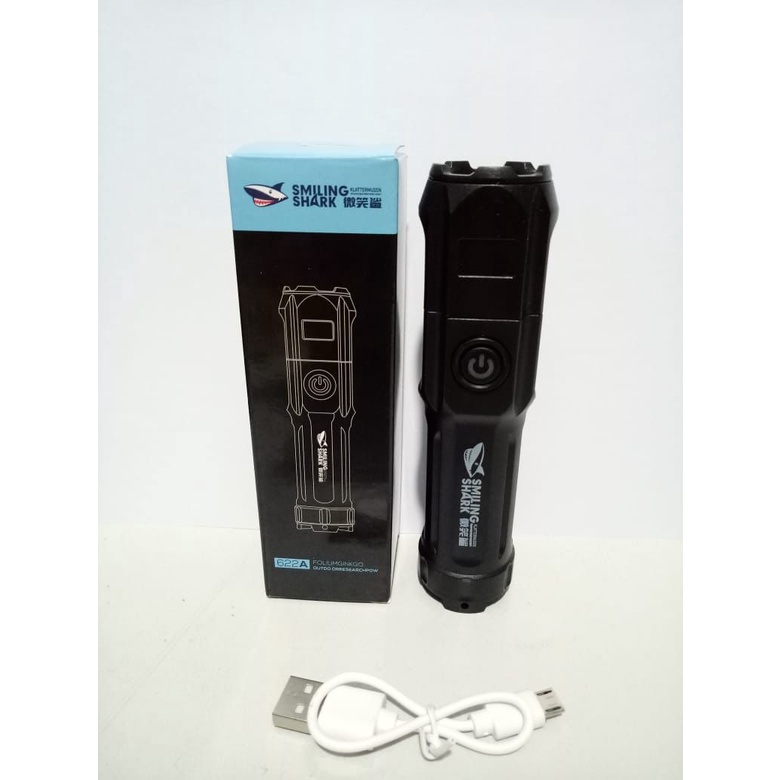 Jual WL - Senter LED Mini Max Zoom 500M Rechargeable 1200mAh | Shopee ...