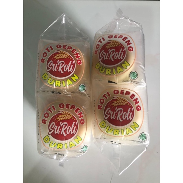 Jual Roti Gepeng Pia Basah Sri Roti isi 10 | Shopee Indonesia