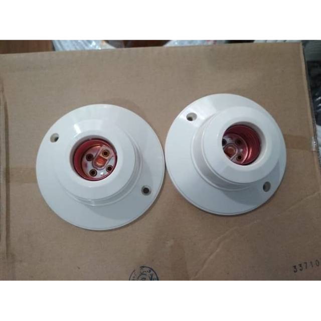 Jual Fitting Lampu Plafon Bulat / Ceiling Lamp Holder E27 Broco ...