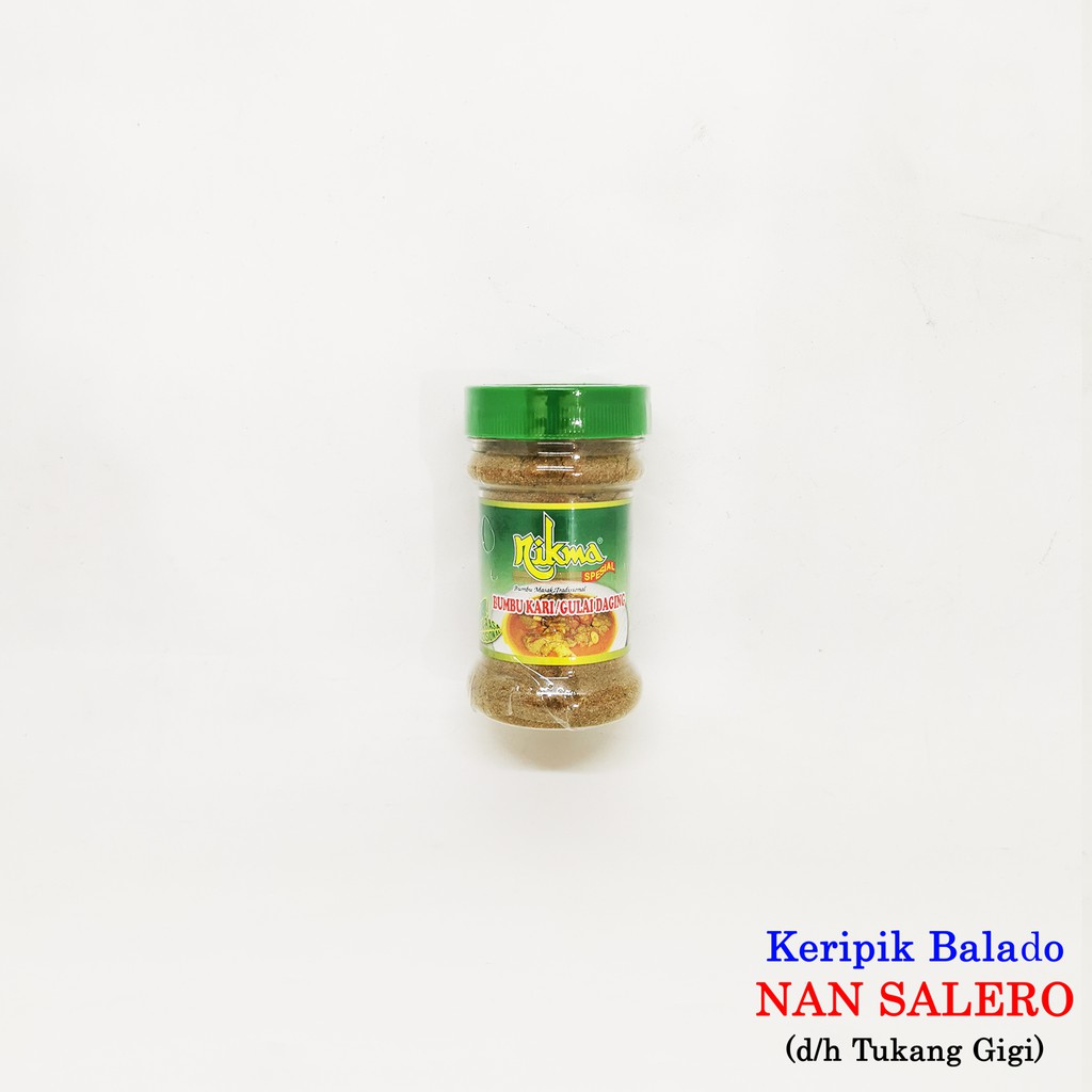 Jual Bumbu Gulai Kari Nikma Botol | Shopee Indonesia