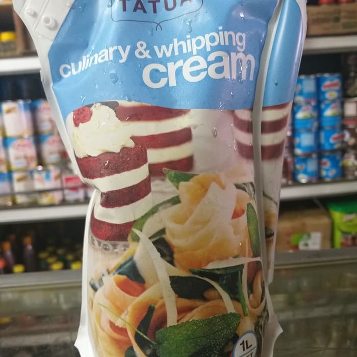 Jual TATUA cooking cream 1lt 38% fat culinary whipping cream | Shopee ...