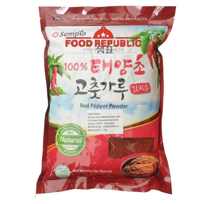 Jual Promo Awal tahun Gochugaru Kasar Korea REPACK 500 GR / Bubuk Cabe ...