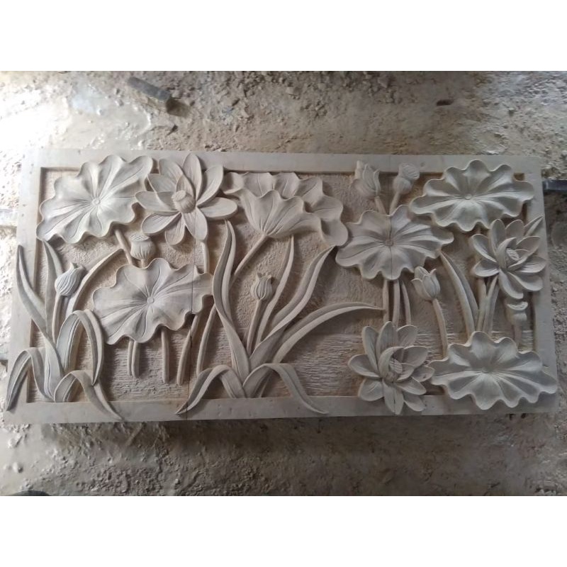 Jual Paket 2 Ornamen Relief Batu Alam 80cmx160cm | Shopee Indonesia