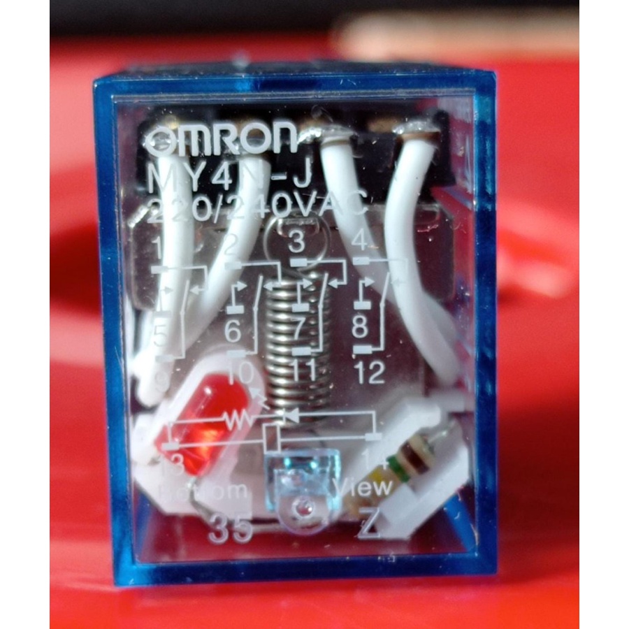 Jual RELAY MY4N-J 12V OMRON MY4N-J 24V OMRON RELAY MY4N-J 220V 14 PIN ...