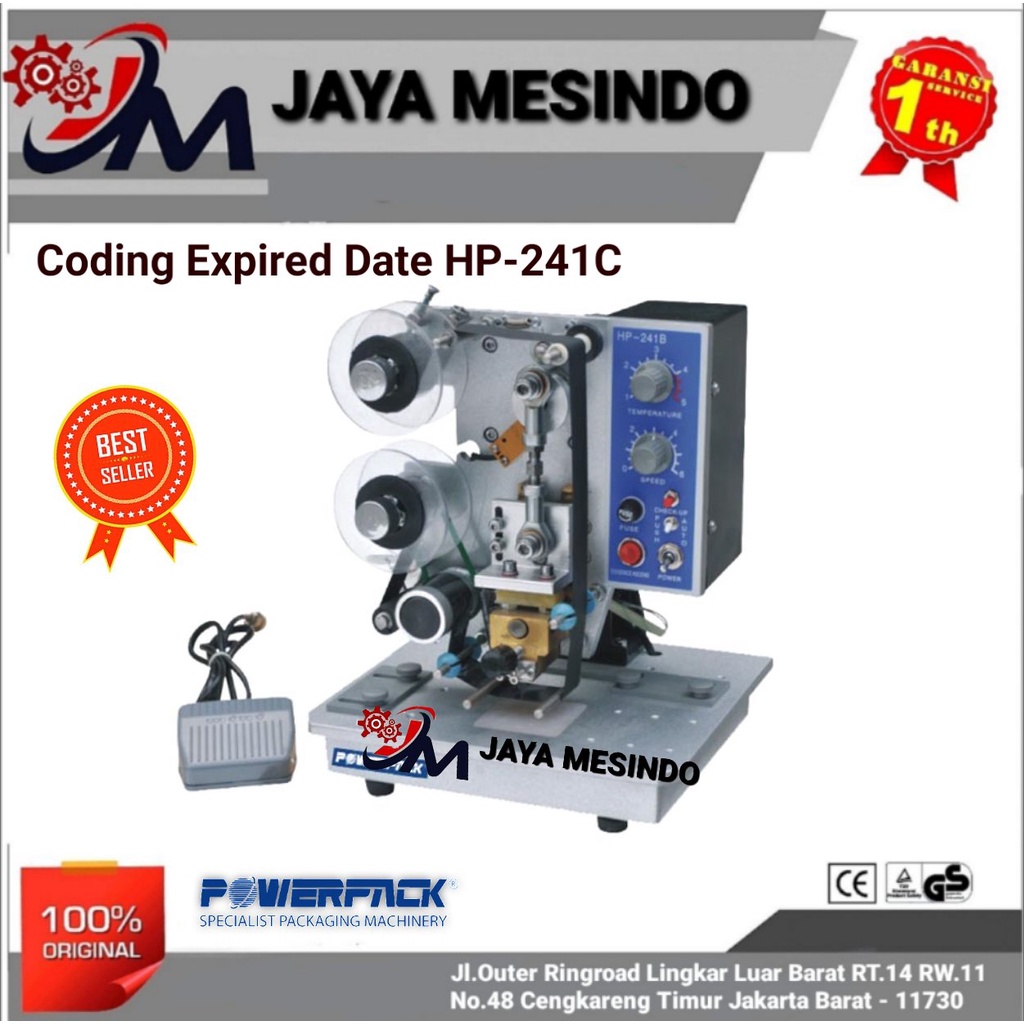 Jual Mesin Coding Expired Date HP-241C | Shopee Indonesia