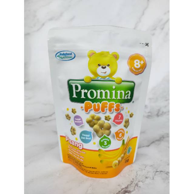 Jual ED Juni 2026 Promina Puff Banana Snack Bayi 8+ 15 Gr Promina Puffs ...