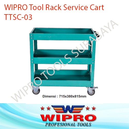 Jual Rak Troli Meja Penyimpan Alat Bengkel Tool Rack Service Wipro ...