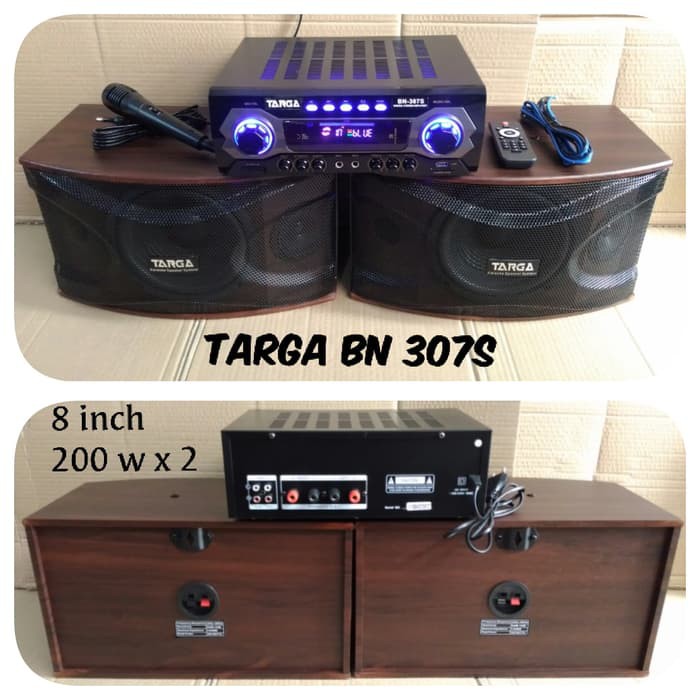 Jual Paket Sound System Bluetooth Targa Bn307s Home Theatre Karaoke ...