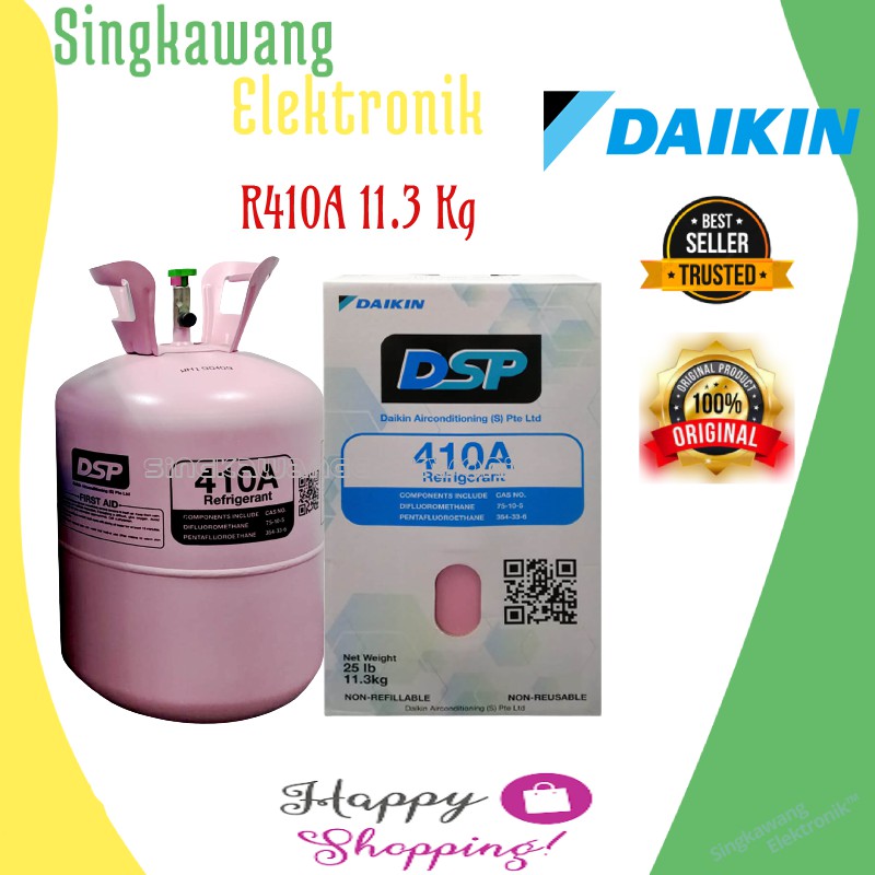 Jual REFRIGERANT DAIKIN R410A 11.3 KG | Shopee Indonesia
