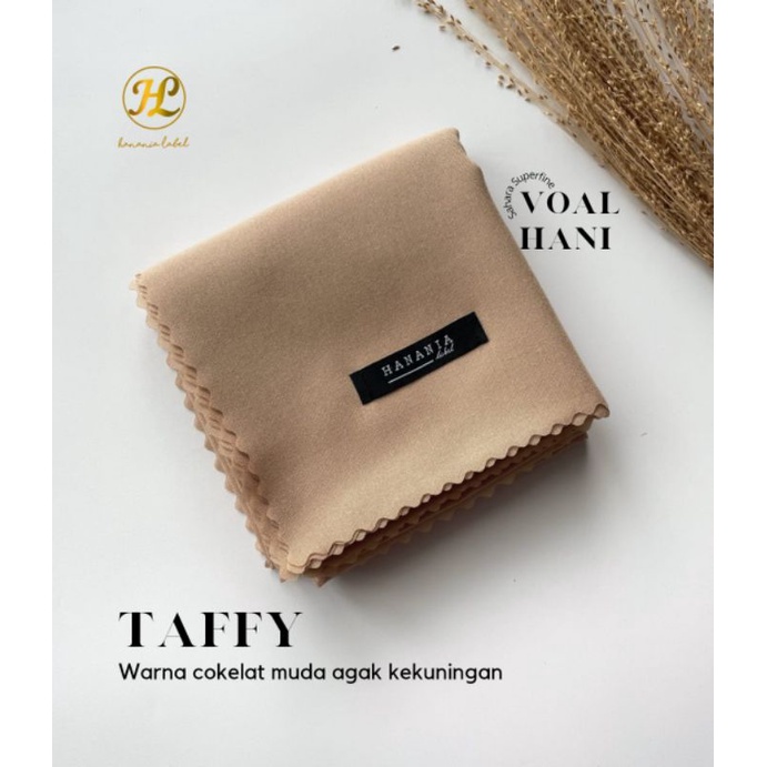 Jual HANANIA LABEL- HANI VOAL SAHARA SUPERFINE | COKLAT BROWN SUGAR ...