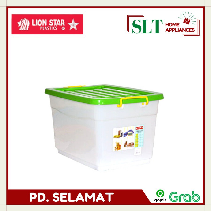 Jual Lion Star Wagon 125Lt Container Box Box Plastik Box Plastik ...