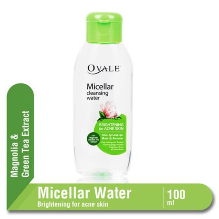 Jual OVALE MICELLAR CLEANSING WATER ACNE SKIN 100ML | Shopee Indonesia