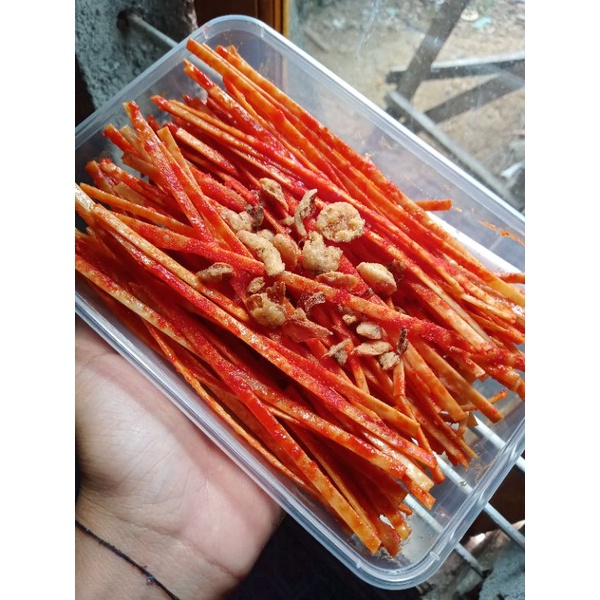 Jual CEMILAN PELAKOR/MIE GEPENG BUMBU BASAH BOX 500ML/100G | Shopee ...