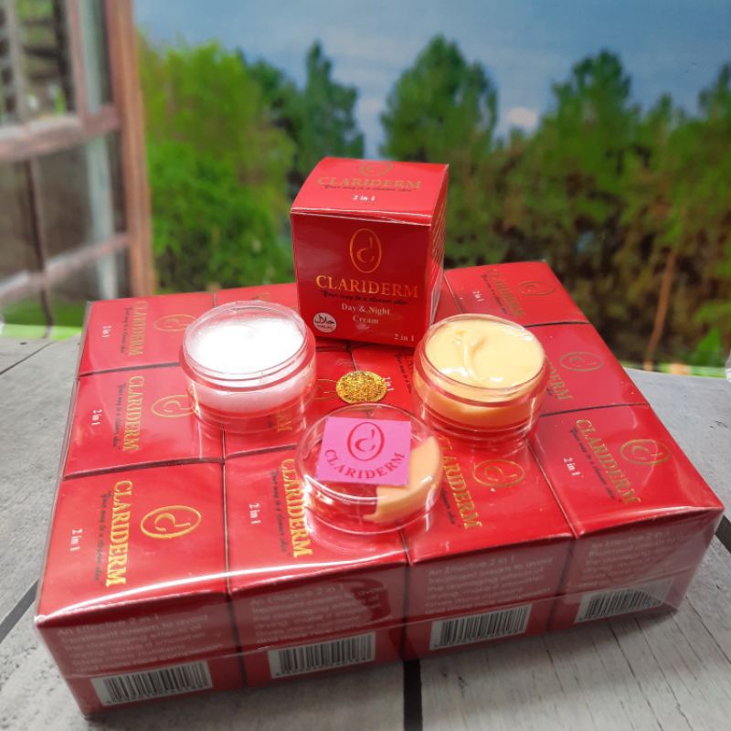 Jual CREAM CLARIDERM SUSUN LUSINAN | Shopee Indonesia