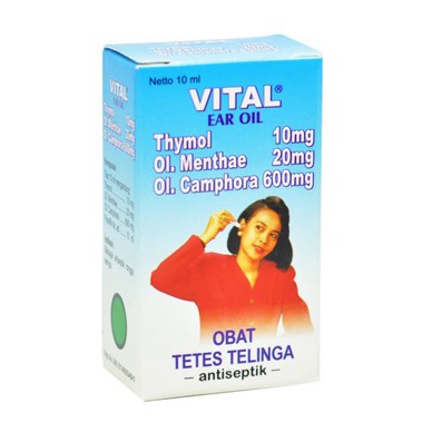 Jual VITAL EAR DROPS/TETES TELINGA 10 ML | Shopee Indonesia