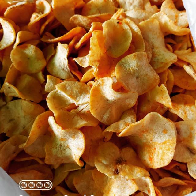 Jual Kripik singkong madura pedas 1kg/kripik singkong /singkong madura ...