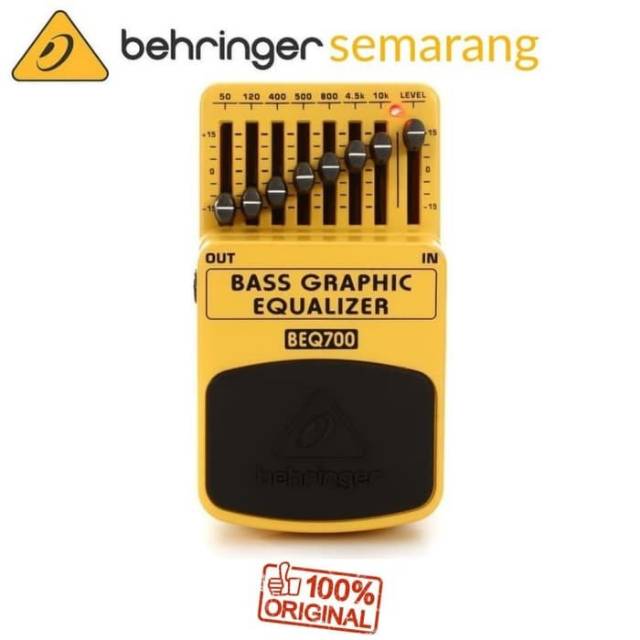 Jual Behringer BEQ700 - BEQ 700 Bass Graphiq Equaliser Efek Pedal Stomp ...