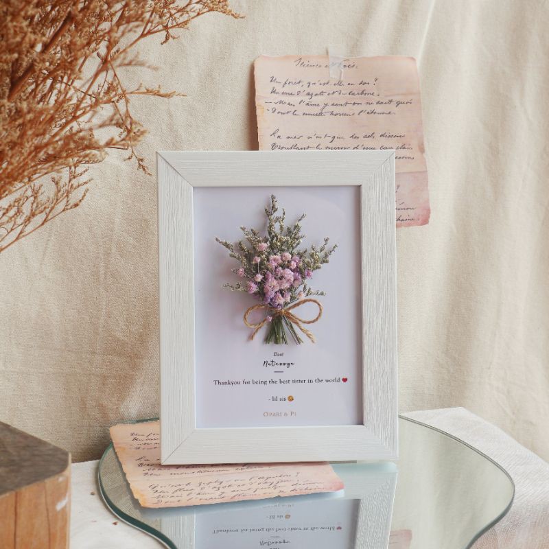 Jual Dried Flower in Frame / bunga bingkai / bunga kering | Shopee ...