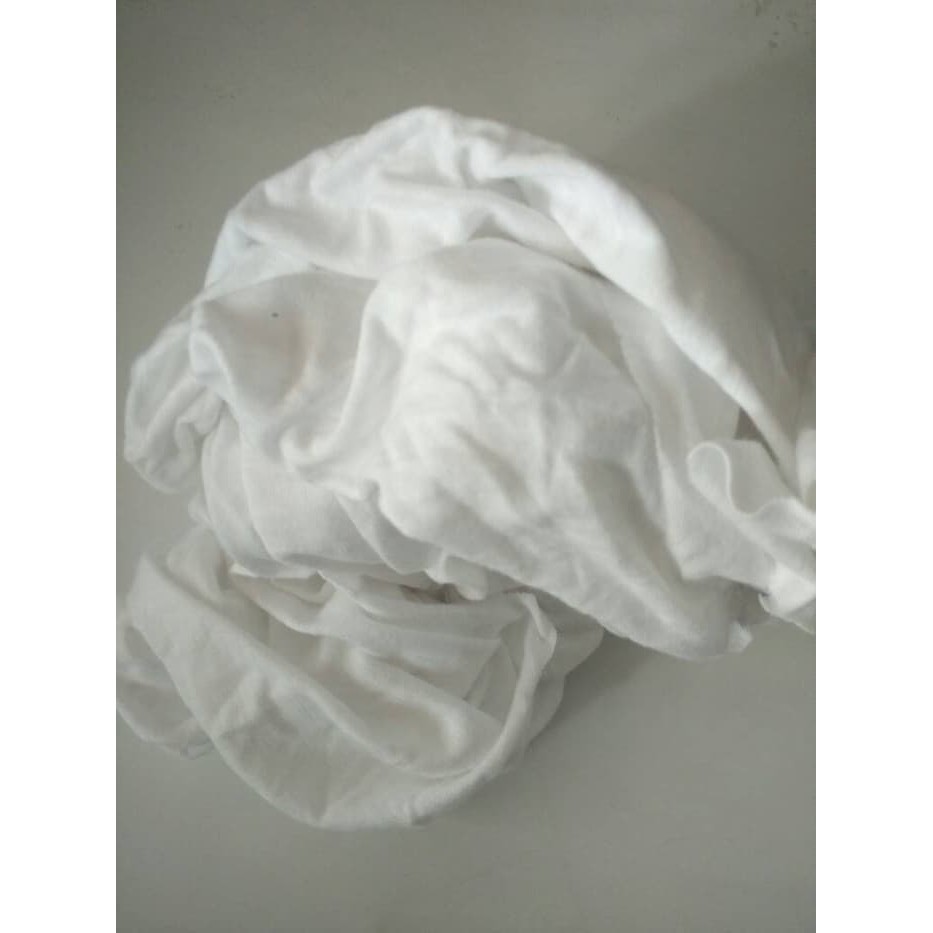 Jual kain lap majun / kain bal putih putih halus | Shopee Indonesia