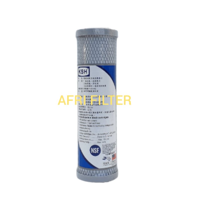 Jual CTO KSH 10" / Carbon Block KSH / Karbon Blok KSH 10" Filter Air RO ...