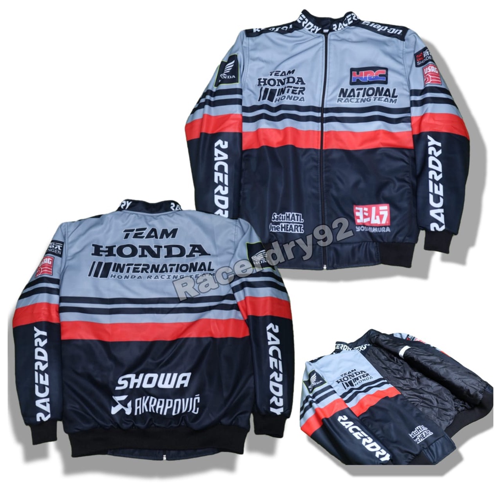Jual Jaket Nascar Sunmori Team Honda Internasional Jaket Pria | Shopee Indonesia