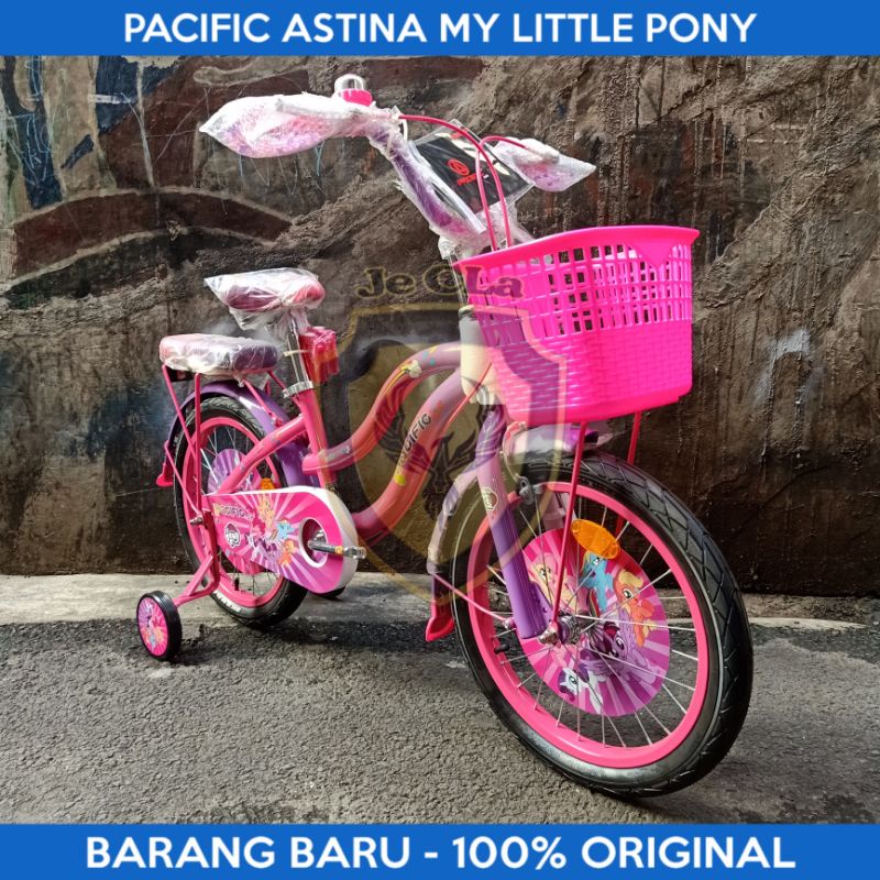Jual Sepeda Anak Perempuan Cewek Roda Empat Mini 16 18 20 Inch PACIFIC ...
