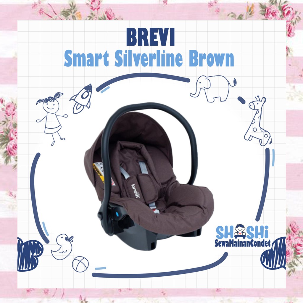 Jual Sewa Brevi Smart Silverline Brown | Shopee Indonesia