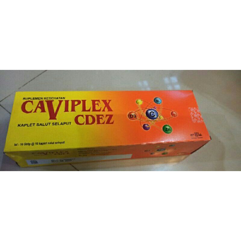 Jual CAVIPLEX DAN CAVIPLEX CDEZ 1 BOX ISI 10 STRIP 100 TABLET | Shopee ...