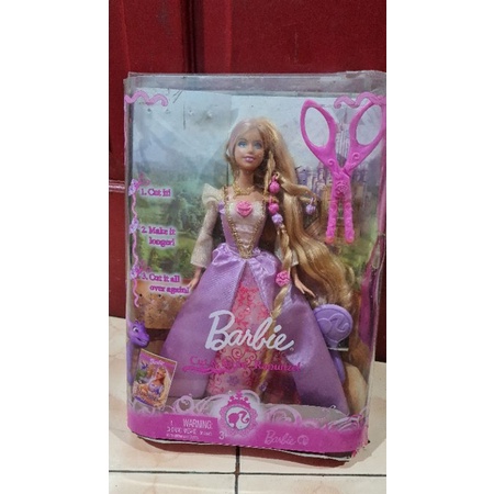Jual barbie cut and style rapunzel | Shopee Indonesia