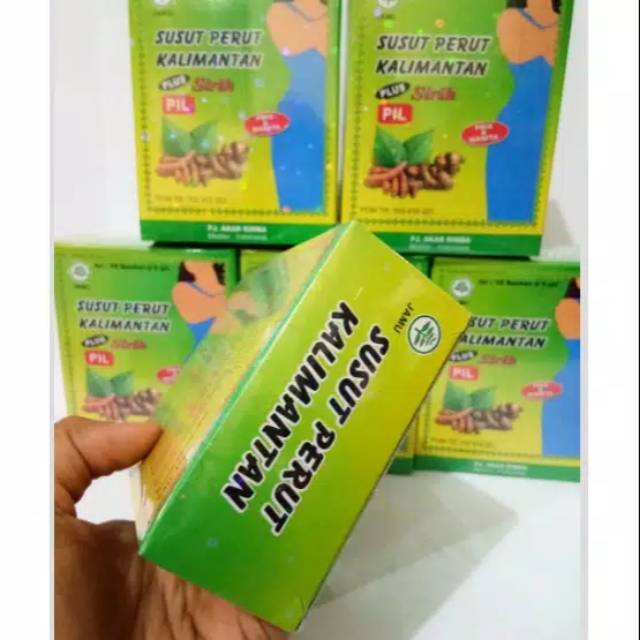Jual Jamu Pil Pelangsing Susut Perut Kalimantan Plus Sirih Akar Rimba ...