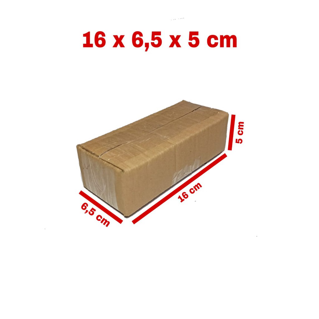 Jual KARDUS PACKING POLOS UKURAN 16 x 6,5 x 5 CM HARGA 1 PCS | Shopee ...