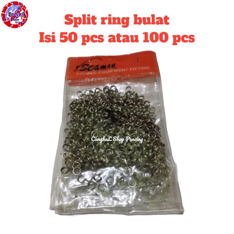 Jual Split ring bulat isi 50 pcs atau 100 pcs | Shopee Indonesia