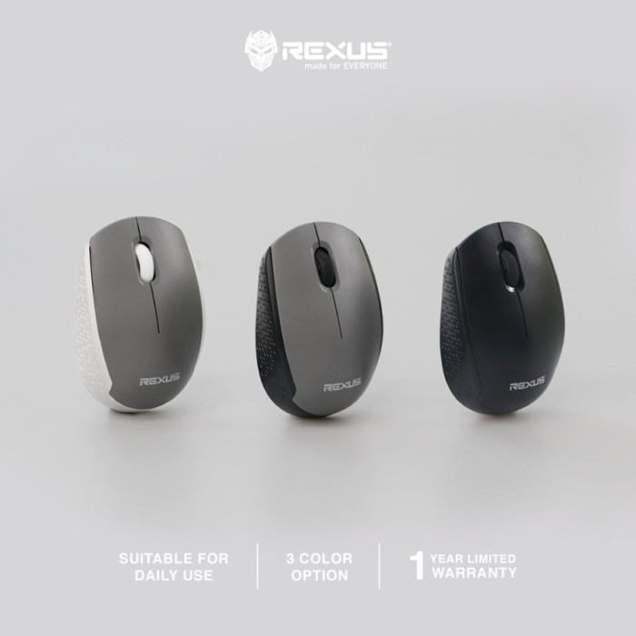 Jual Rexus Q30 Mouse Wireless Office Silent Click | Shopee Indonesia