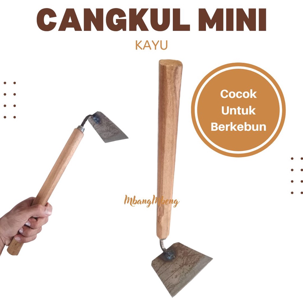 Jual MbangMbeng cangkul kecil berkebun / cangkul kebun / cangkul mini ...