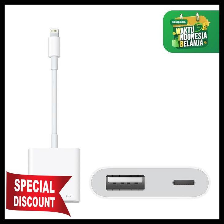 Jual Otg Lightning To Usb Flashdisk Apple Lightning To Usb 3 Camera ...