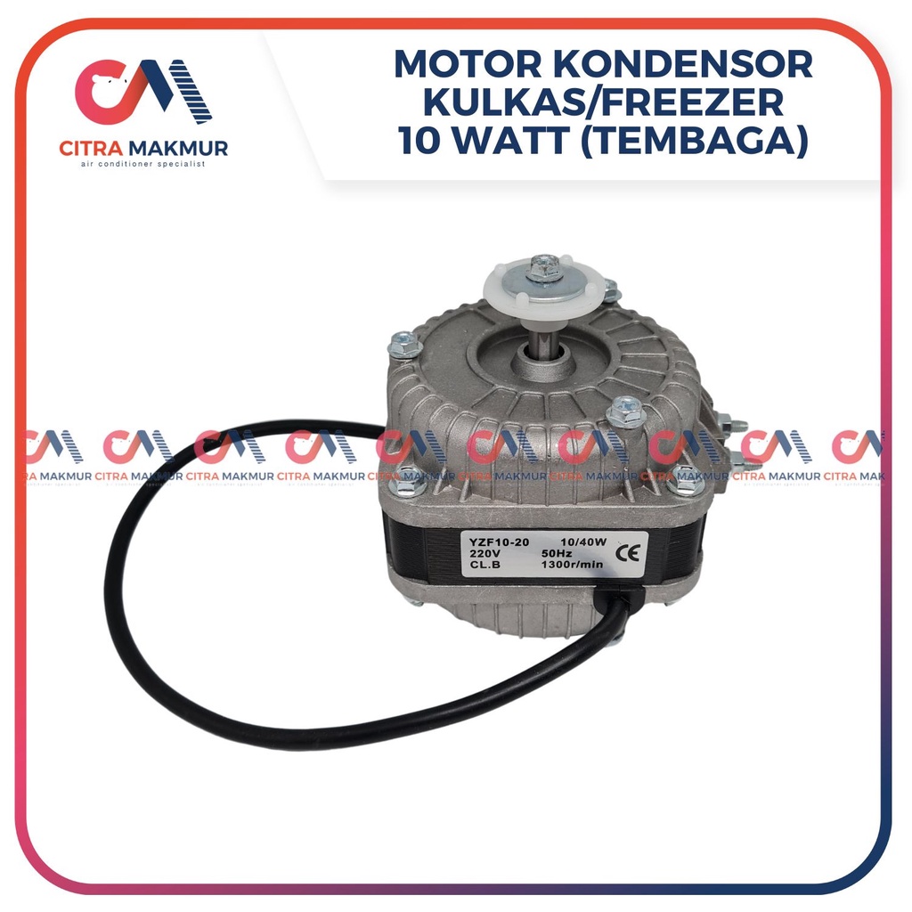 Jual Motor Kondensor Showcase 10 Watt 10W Kondenser Freezer Kulkas ...