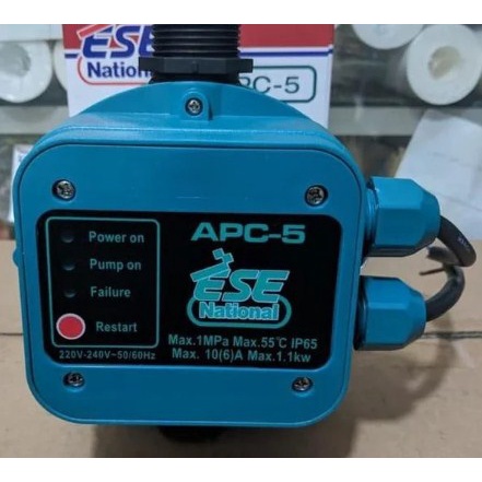 Jual APC-5 Otomatis Pompa 1" Merk ESE Automatic Pressure Control Otomatis Booster Pompa Air ...