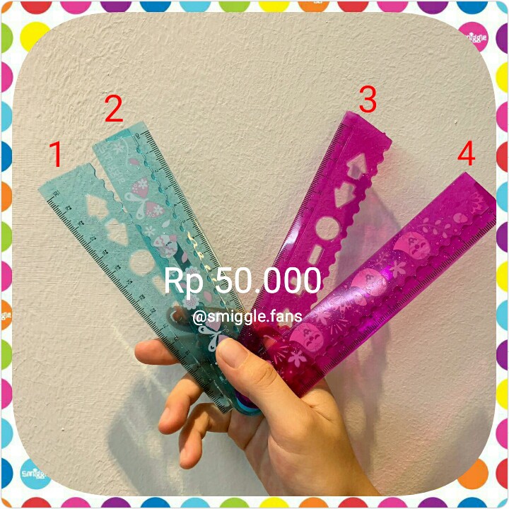 Jual Smiggle Party Fold Up Ruler | Shopee Indonesia
