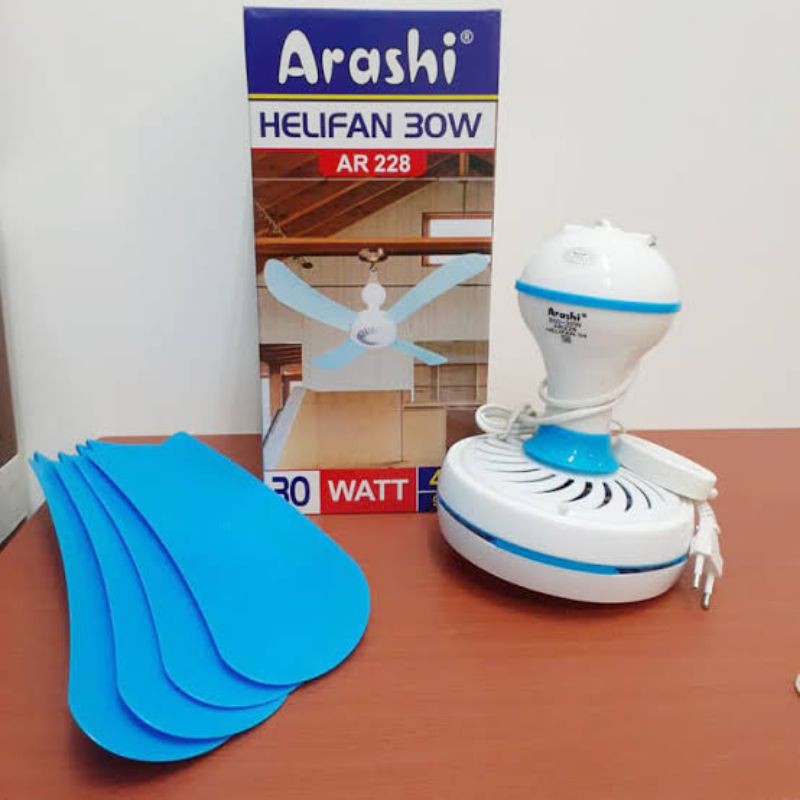 Jual Kipas Gantung Helifan BHF04 35/minifan kipas baling 35 watt (FREE ...