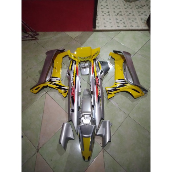 Jual COVER BODY SET HALUS YAMAHA FIZ R FIZR F1ZR F1Z R MILLENIUM KUNING ...