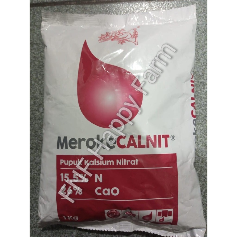 Jual Pupuk Meroke CALNIT Kalsium Nitrat isi 1KG | Shopee Indonesia