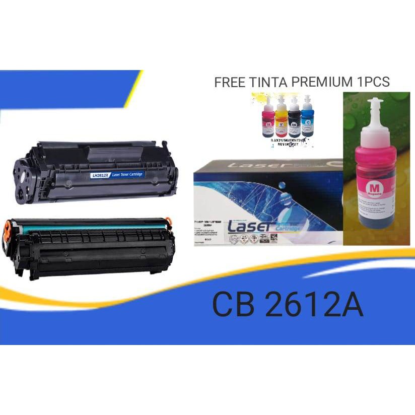 Jual TONER CARTRIDGE Q2612A 12 A PRINTER HP LASER 1010 1020 | Shopee Indonesia